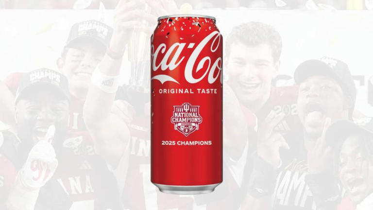 Coca-Cola celebrates IU’s first football championship with special cans