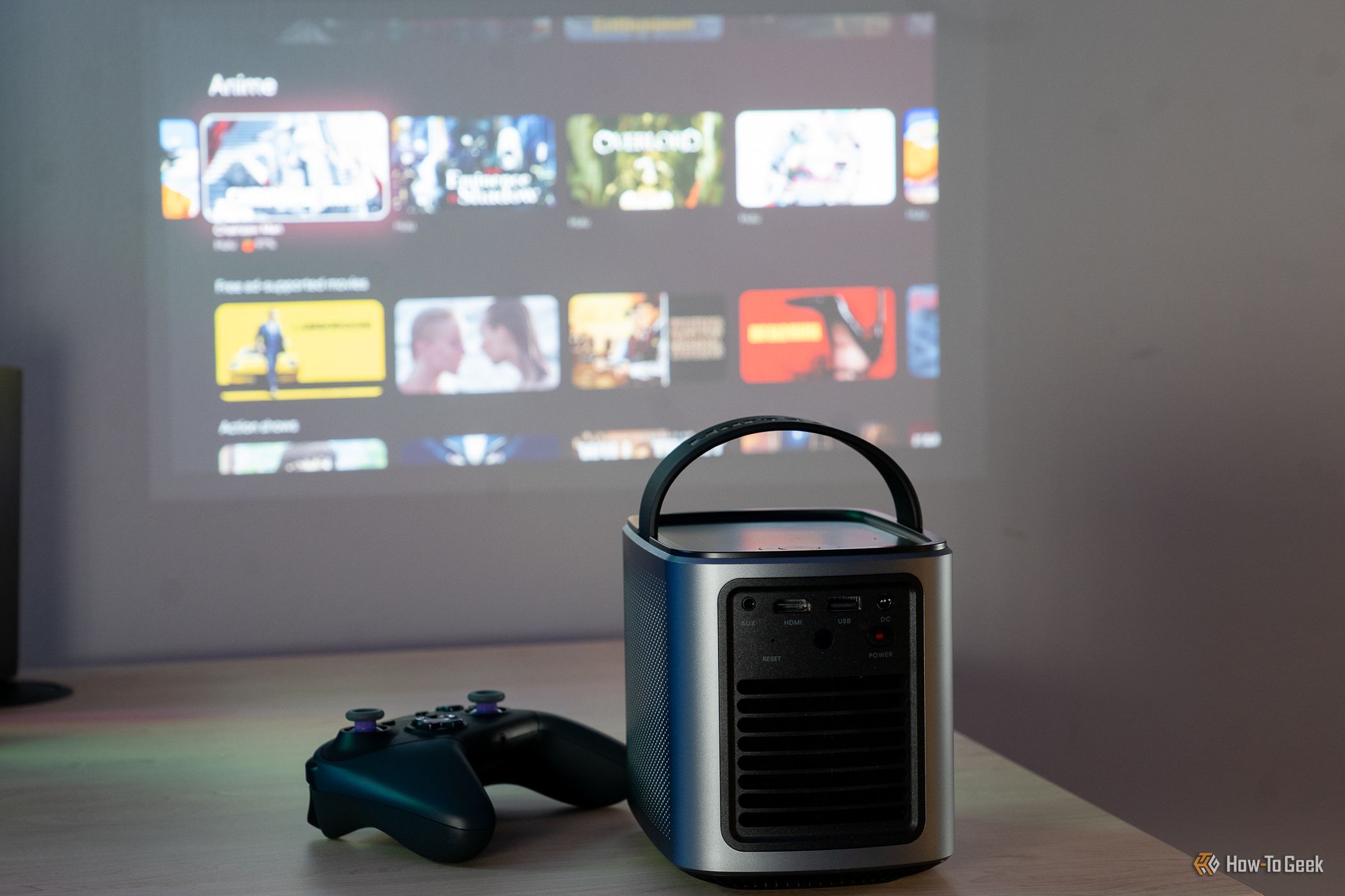 I bought a smart projector instead of a TV, and I'm so glad