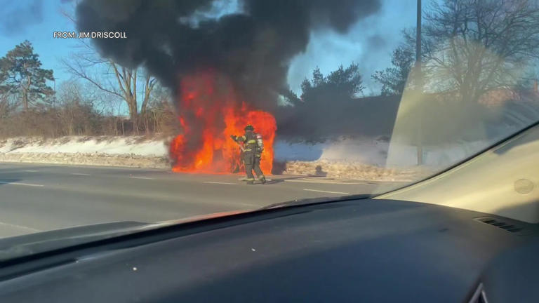 Car fires on the rise in Philadelphia, New Jersey during winter cold