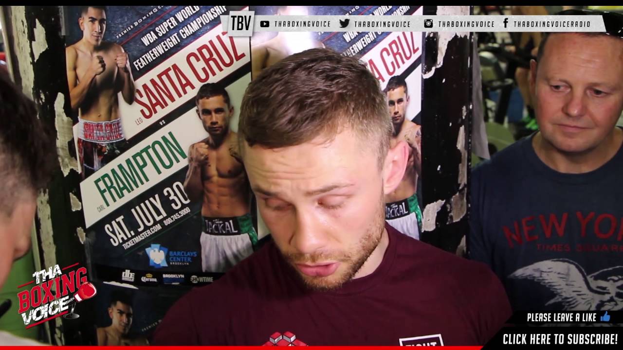 Carl Frampton: I believe at this weight I have a little more power. It ...