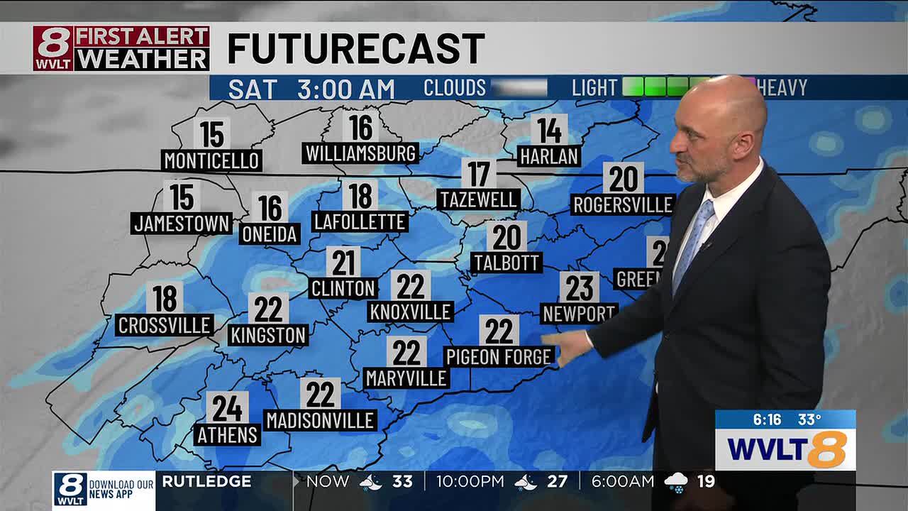 First alert: Snow continues this morning with highest totals in the ...