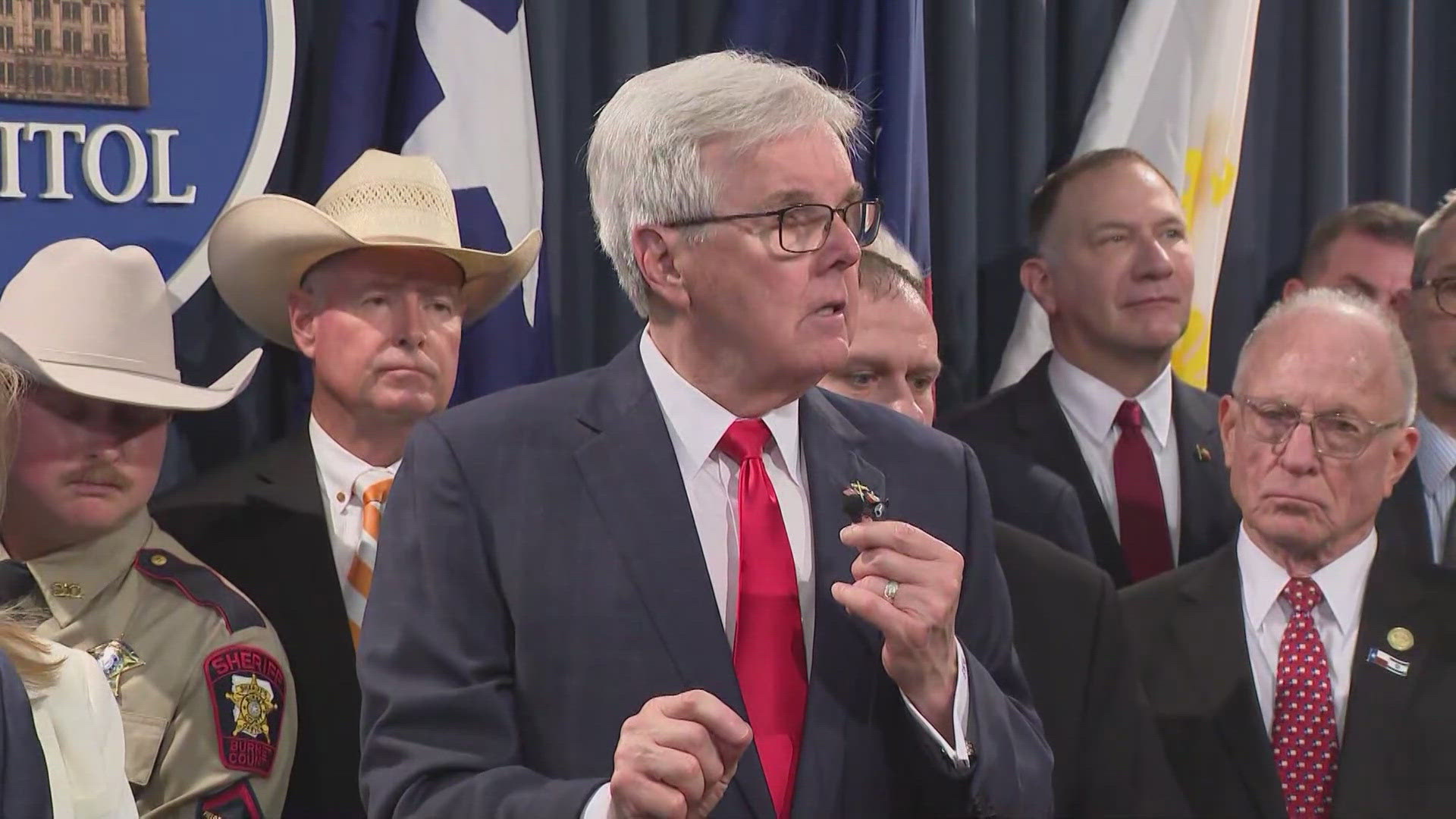 Lt. governor announces interim charges for Texas Senate