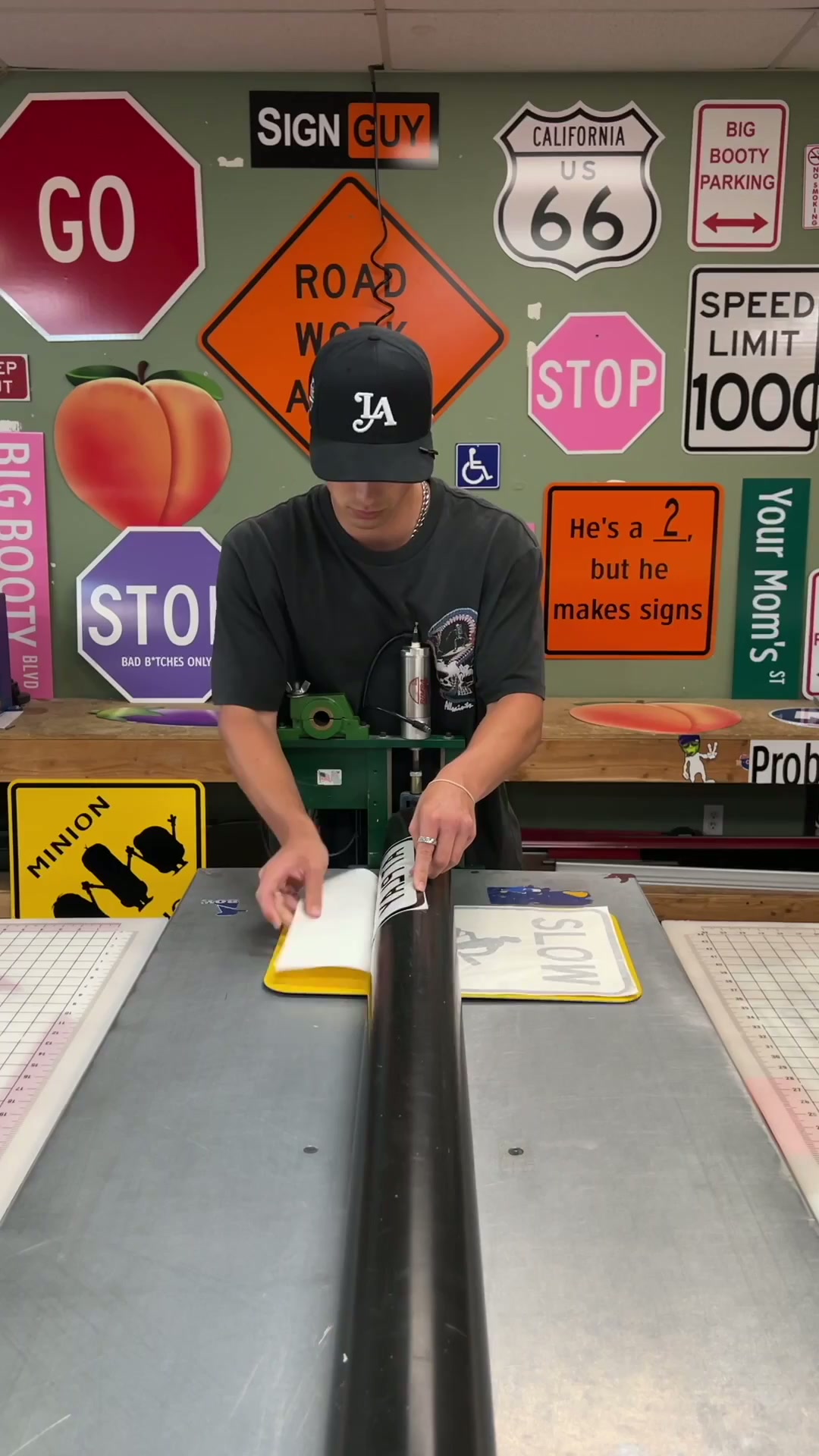 Quickest sign ever made