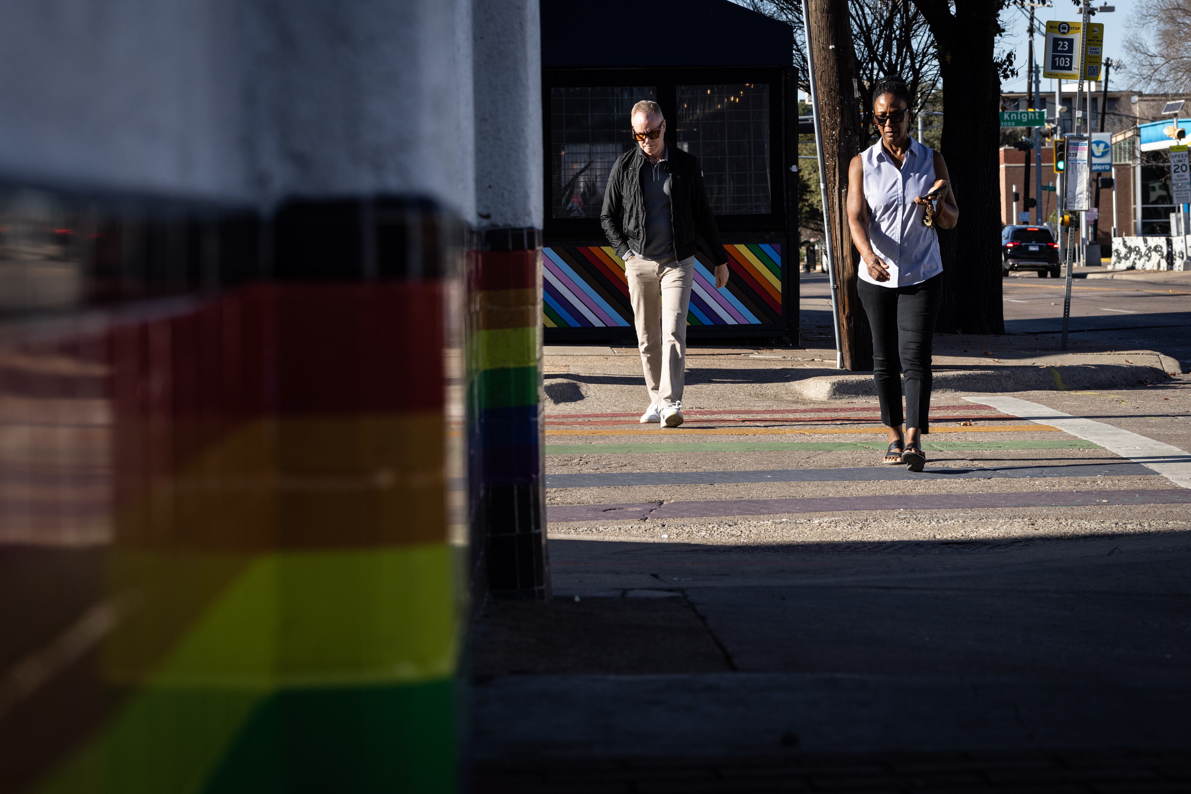 Dallas says rainbow crosswalks will be removed within 90 days