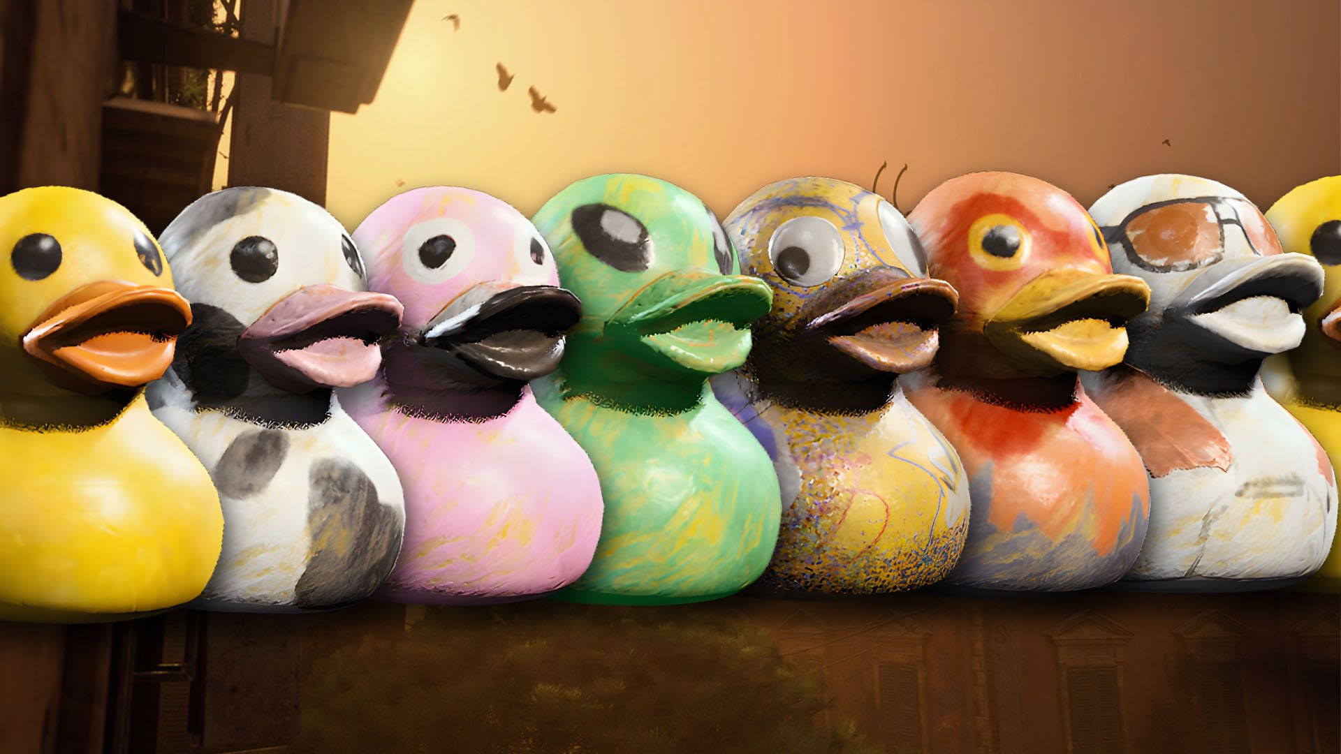 All rubber ducks in Bird City event in ARC Raiders