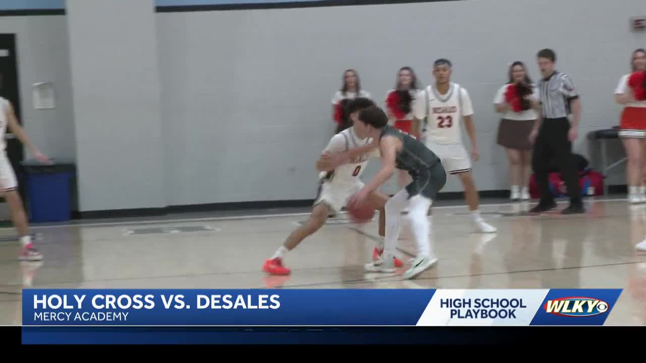 DeSales defeats rival Holy Cross in front of packed house