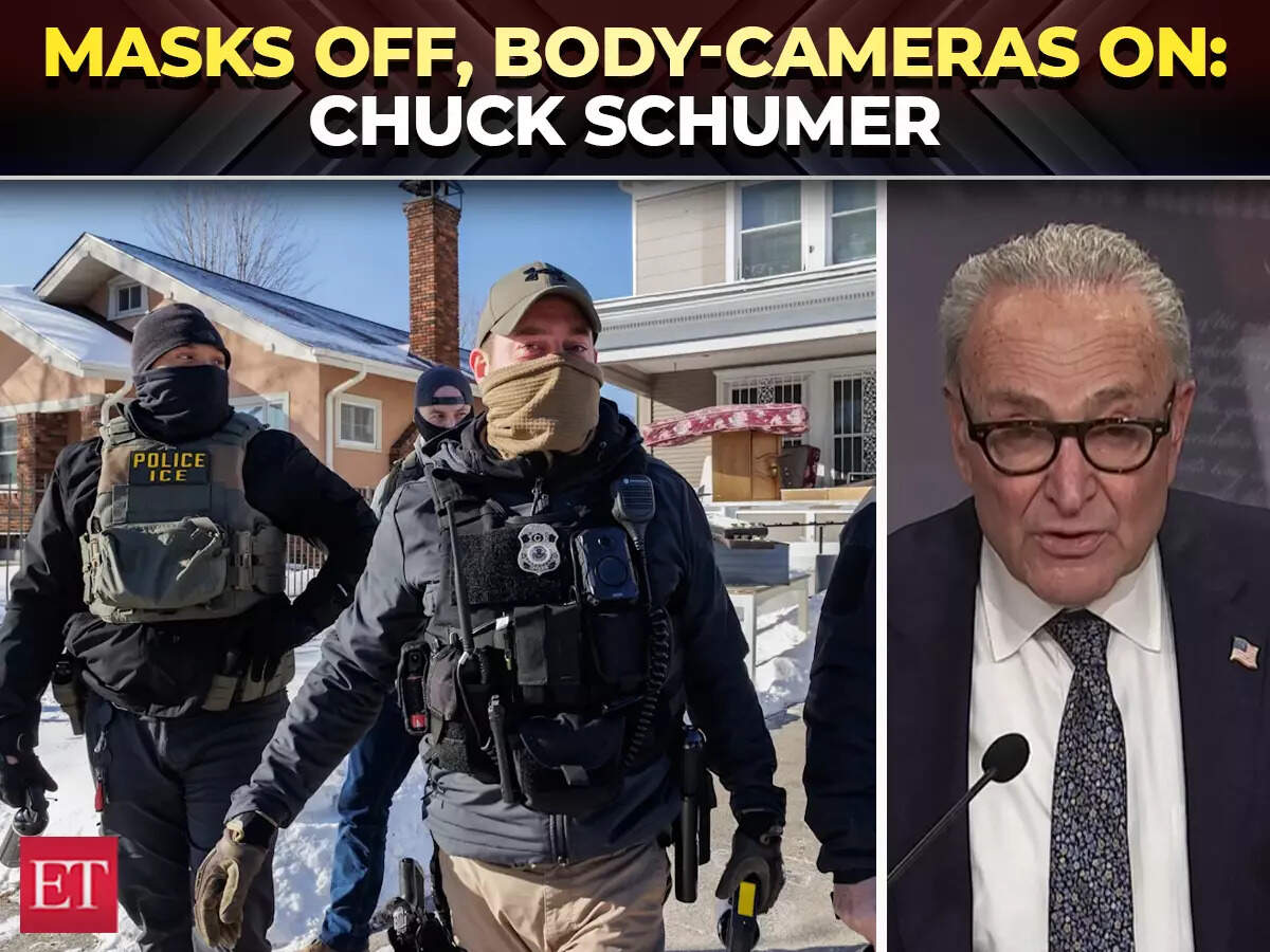 'ICE's thuggery must end': Chuck Schumer says immigration agents must ...