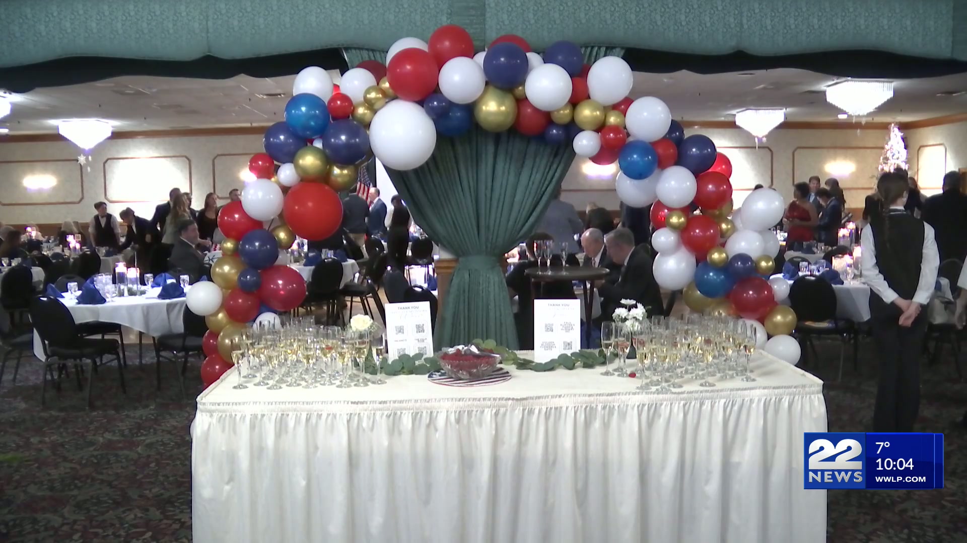 Chicopee hosts inaugural ball for America's 250th anniversary