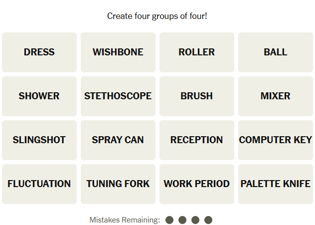 NYT Connections today hints and answers for Saturday, January 31 #965