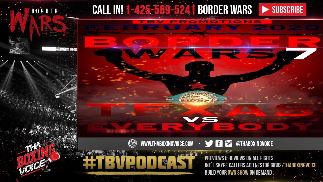 ☎️ Border Wars 7 Texas 🌵 Unguarded with light heavyweight Shawn ...