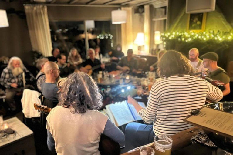 The quirky pub and music venue with its own forest on Cheshire border