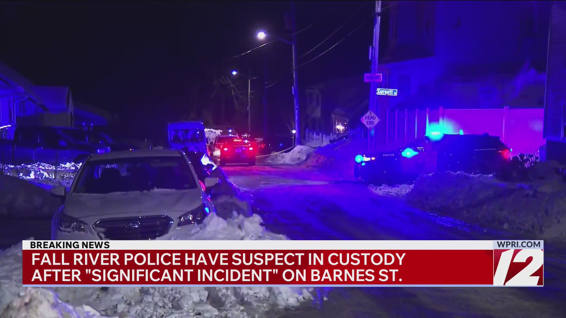 Suspect in custody after Fall River incident