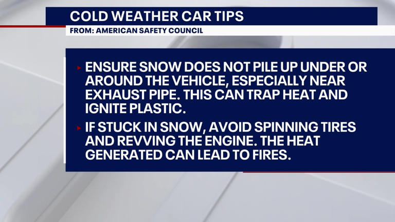 Car fires on the rise in Philadelphia, New Jersey during winter cold