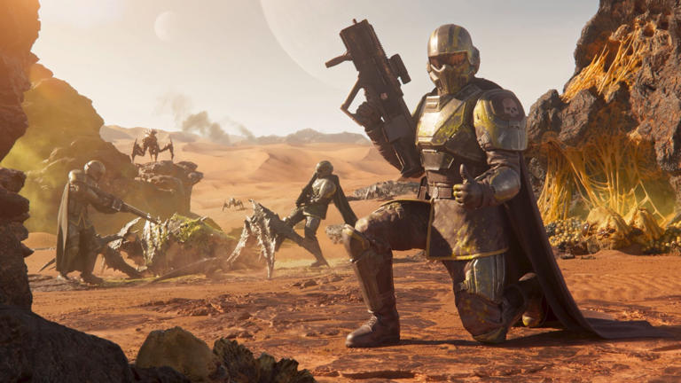 How Helldivers 2 sales on Xbox compared to PlayStation and PC