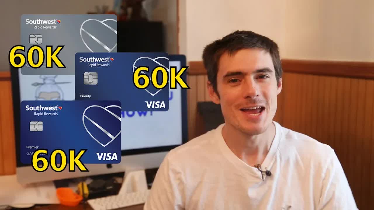 All three Southwest cards now offering 60k bonus
