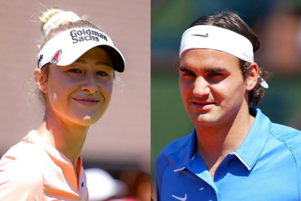 Like [Roger] Federer: Nelly Korda draws a high-level compliment from ...