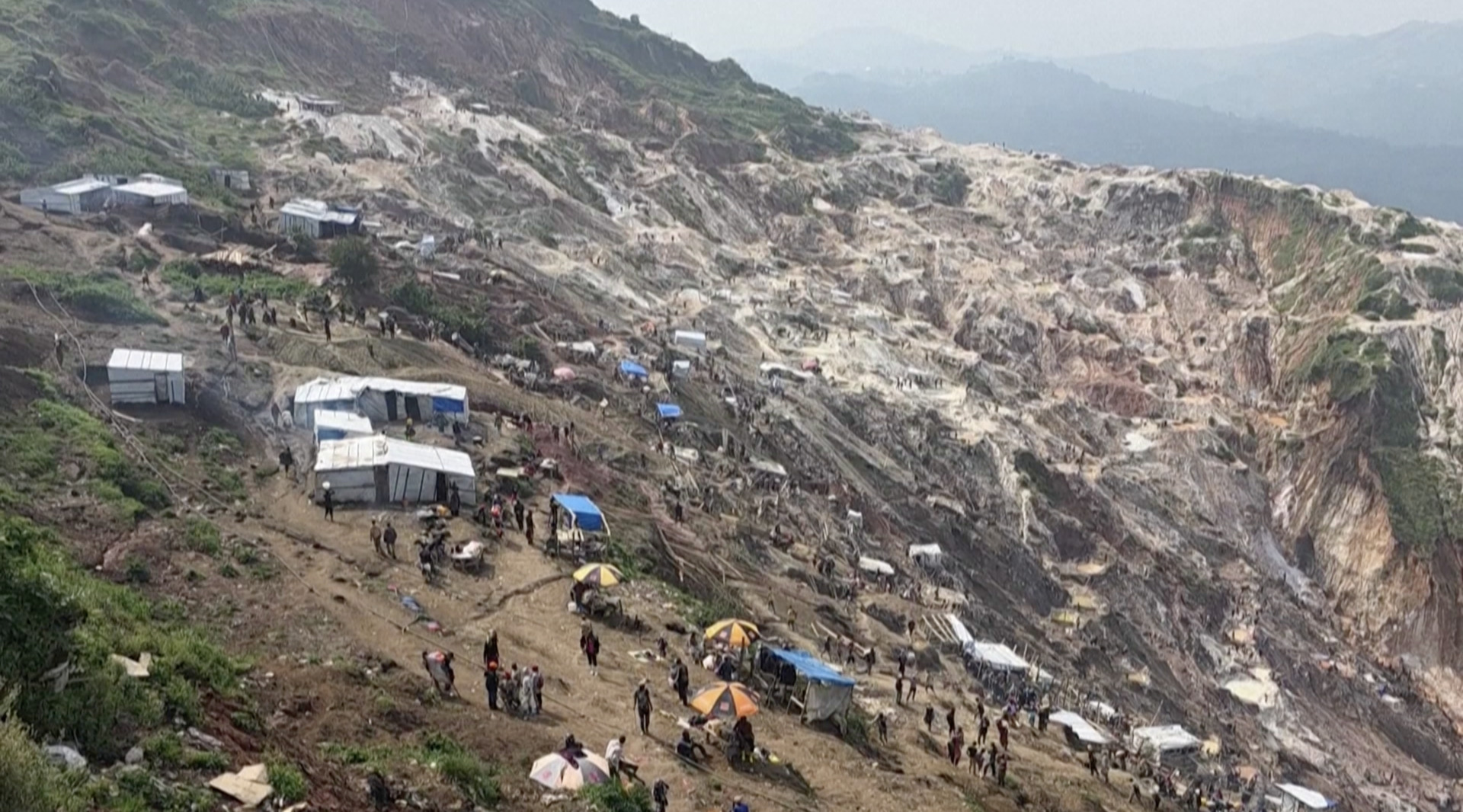 200 killed in landslides at mine in rebel-held area of DR Congo