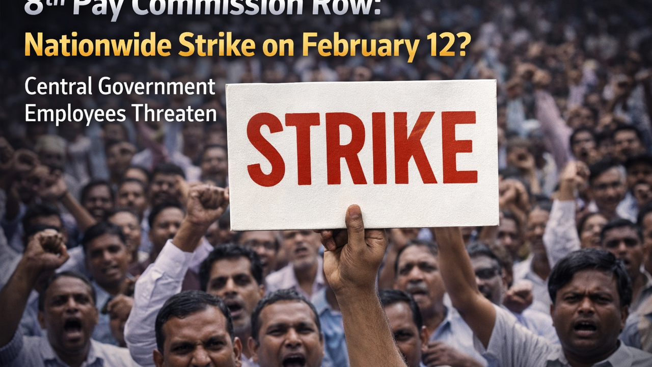 8th Pay Commission row: Nationwide strike on February 12? Central ...
