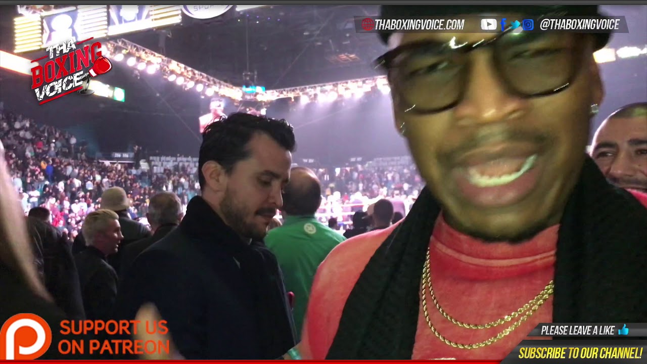 🔴American singer-songwriter Ne-Yo reacts to 1st ever boxing fight ...