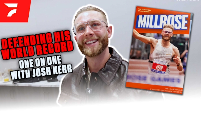 Josh Kerr back to defend two mile world record