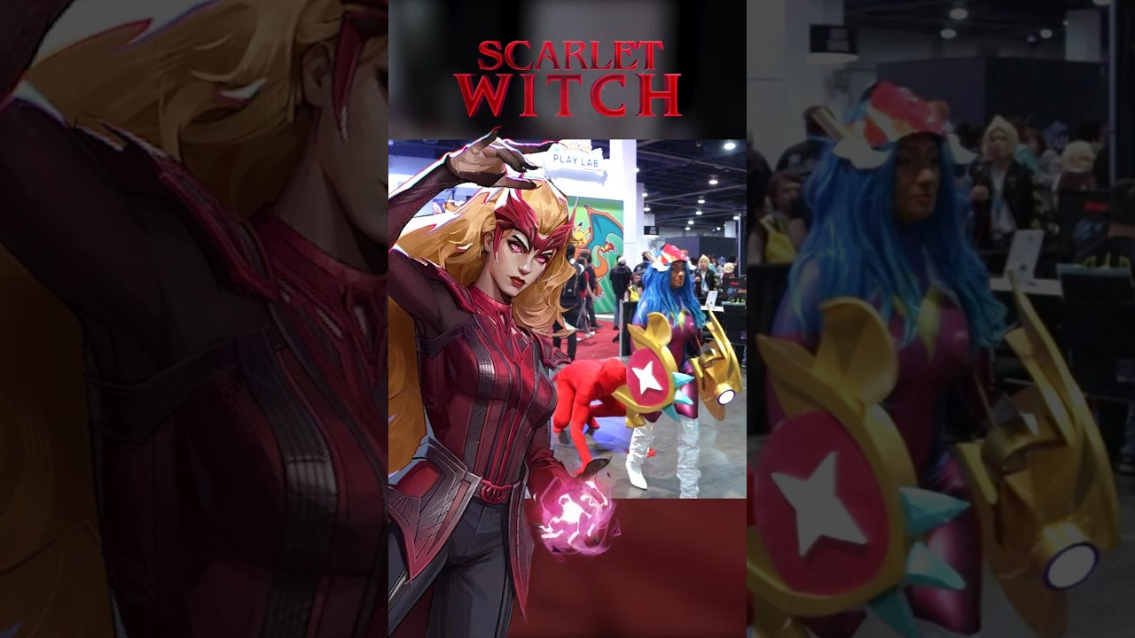 Scarlet Witch completely takes over Comic Con with pure chaos magic