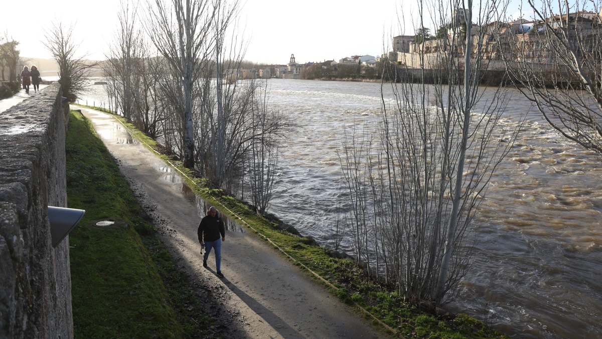 Zamora en el alerta por el posible desbordamiento del río Duero