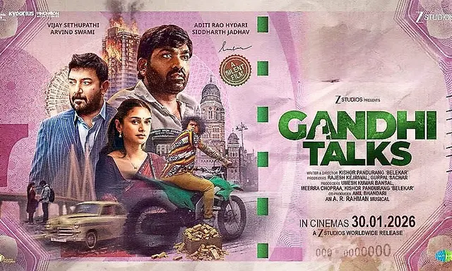 Gandhi Talks movie review: Gandhi Talks conveys emotions without the ...