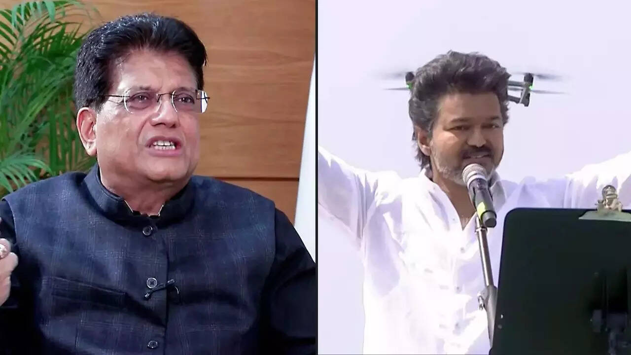 'Film stars come and go': Piyush Goyal plays down actor Vijay's impact ...