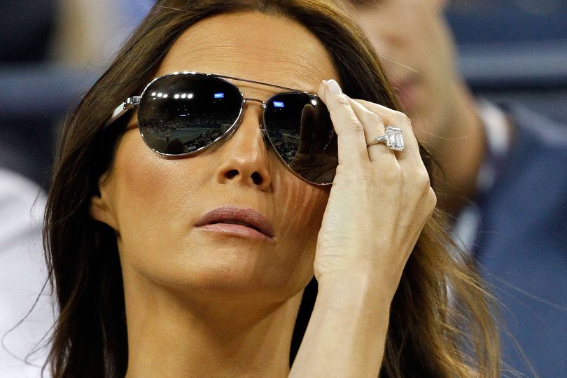Melania Trump's three huge diamond rings from Donald as the couple ...