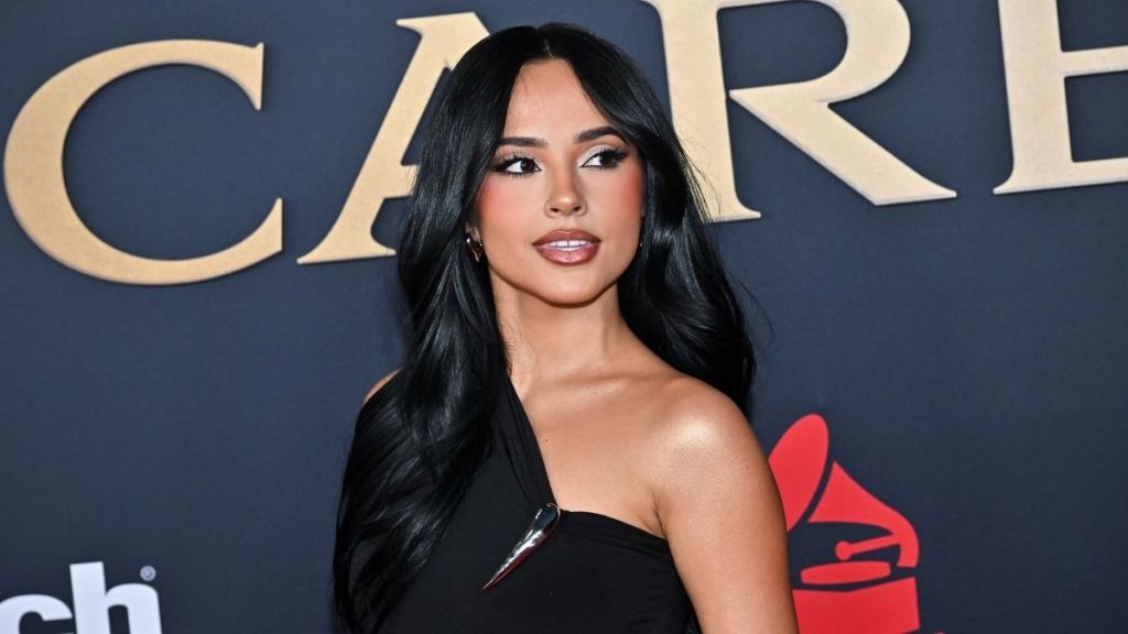 Becky G's Grace Ling Dress's Slit Couldn't Possibly Go Any Higher