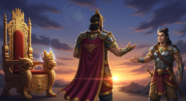 Why did Karna stay loyal even when he knew the truth
