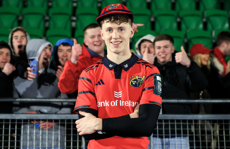 Son of Keith Wood proud as he becomes third-generation Munster player