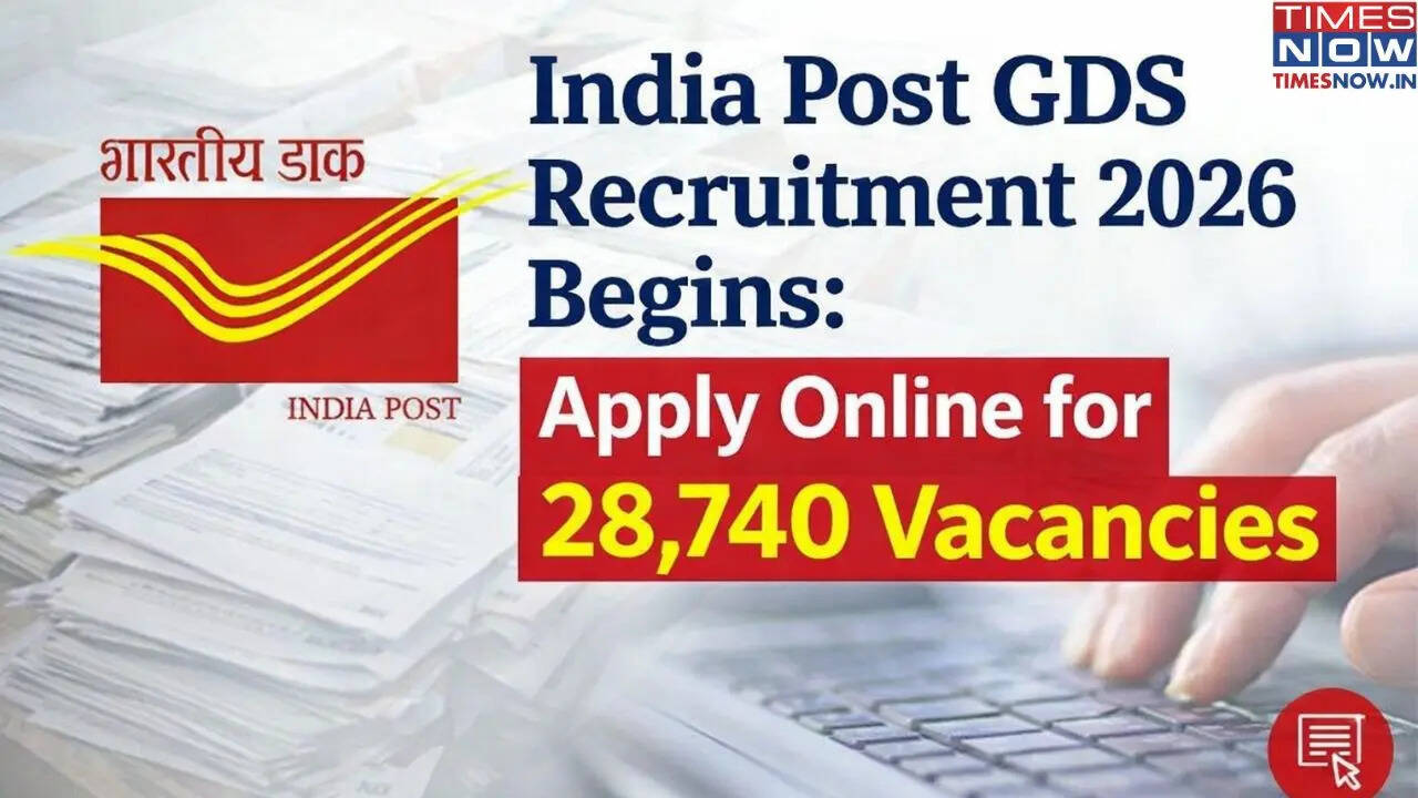 India Post GDS recruitment 2026 begins: Apply online for 28,740 vacancies