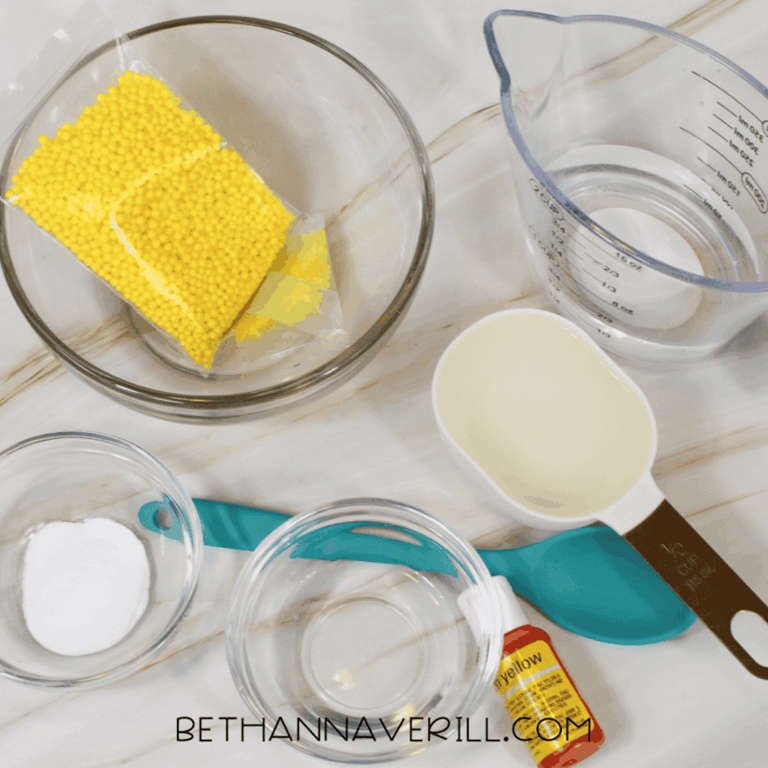 Lemonade slime recipe