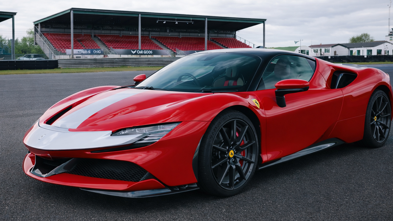 Ex-Stig pushes Ferrari SF90 to its limits