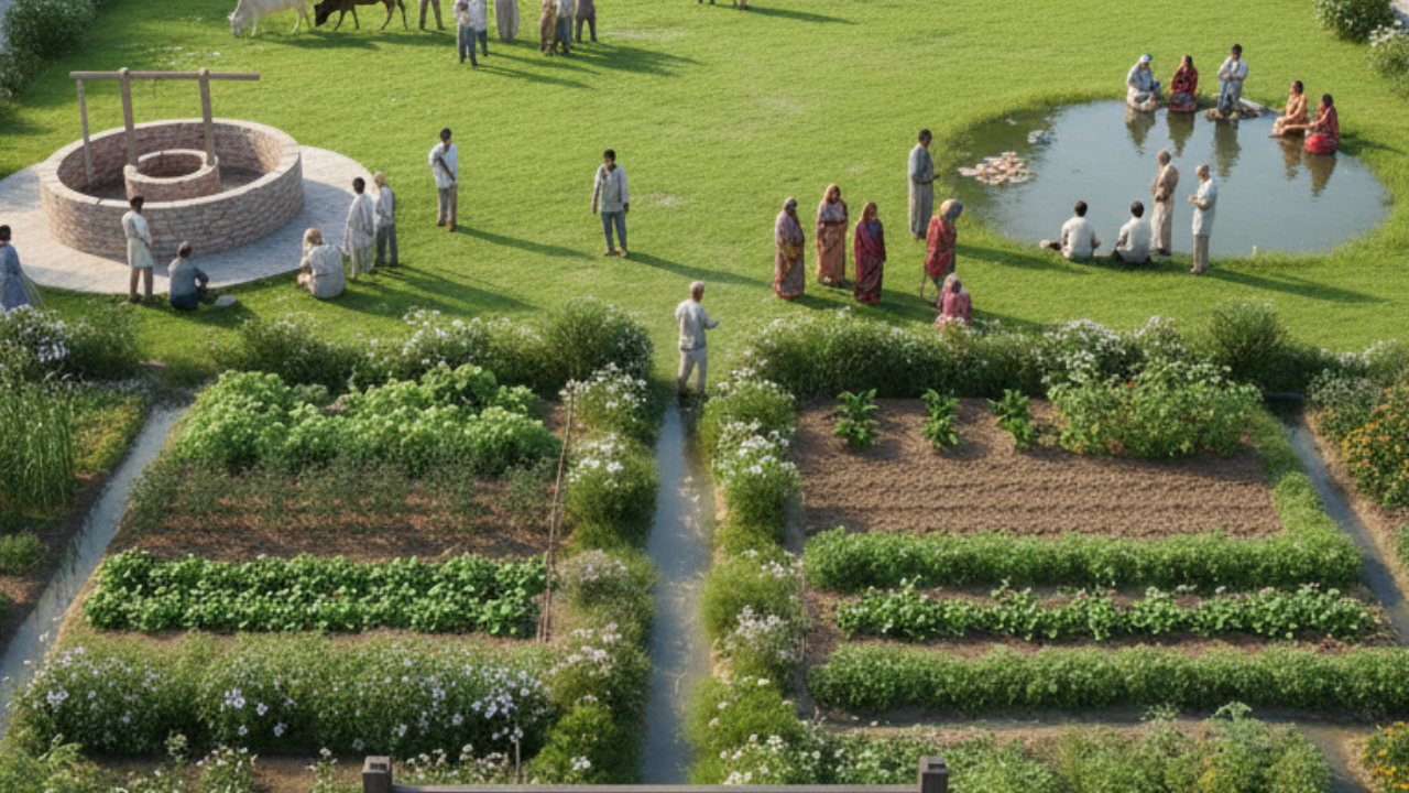 Economic survey flags revival of village commons as key to sustainable ...