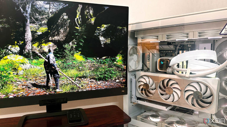 Nvidia just turned my 1440p gaming PC into a 4K capable machine overnight