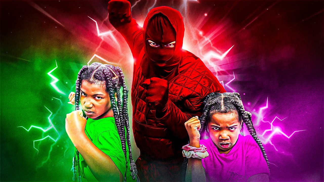 Karate sisters fight an evil witch and dad learns a lesson (episode 8)