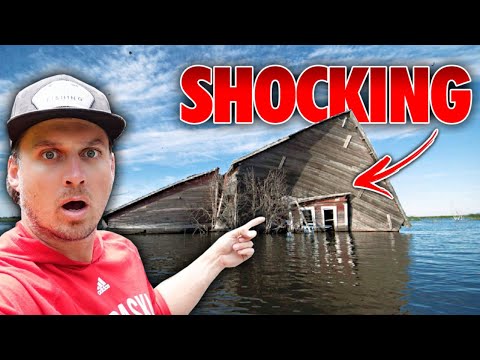 Entire farms got swallowed by this lake, you will not believe what ...