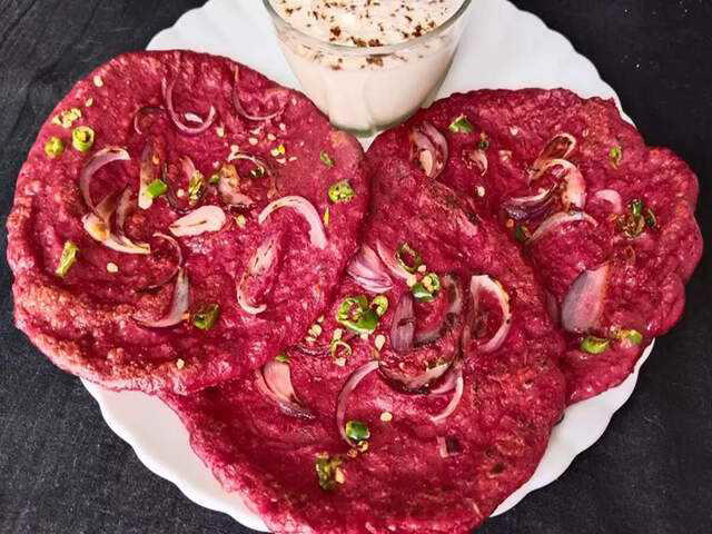 Delicious and nutritious beetroot chilla recipe for kids