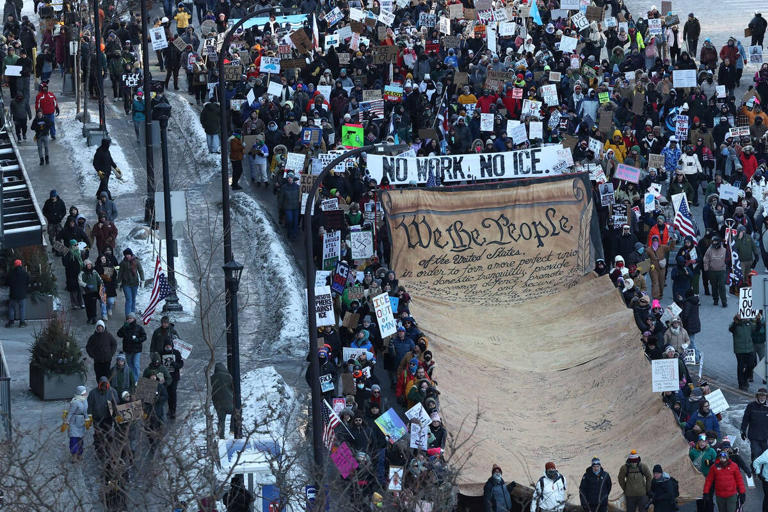 Minneapolis shuts it down in latest massive show of resistance against ...