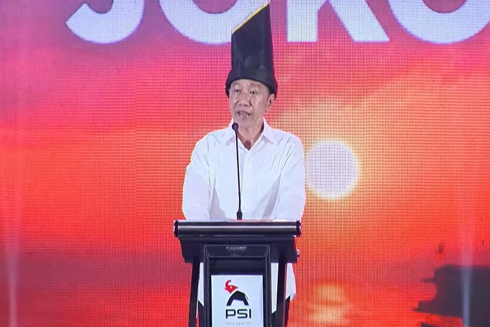 Jokowi minta PSI perkuat struktur partai dari kota hingga RT/RW