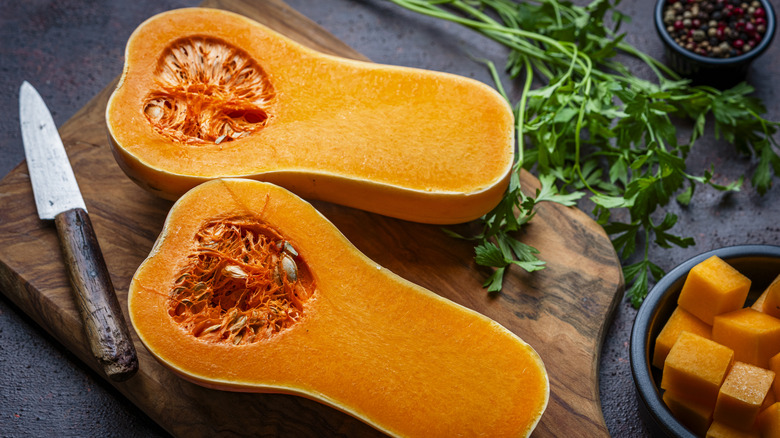 Never struggle to chop butternut squash again after using this little ...