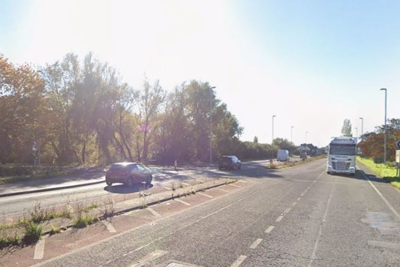 Emergency services called to driver stuck inside 'rolled-over' lorry