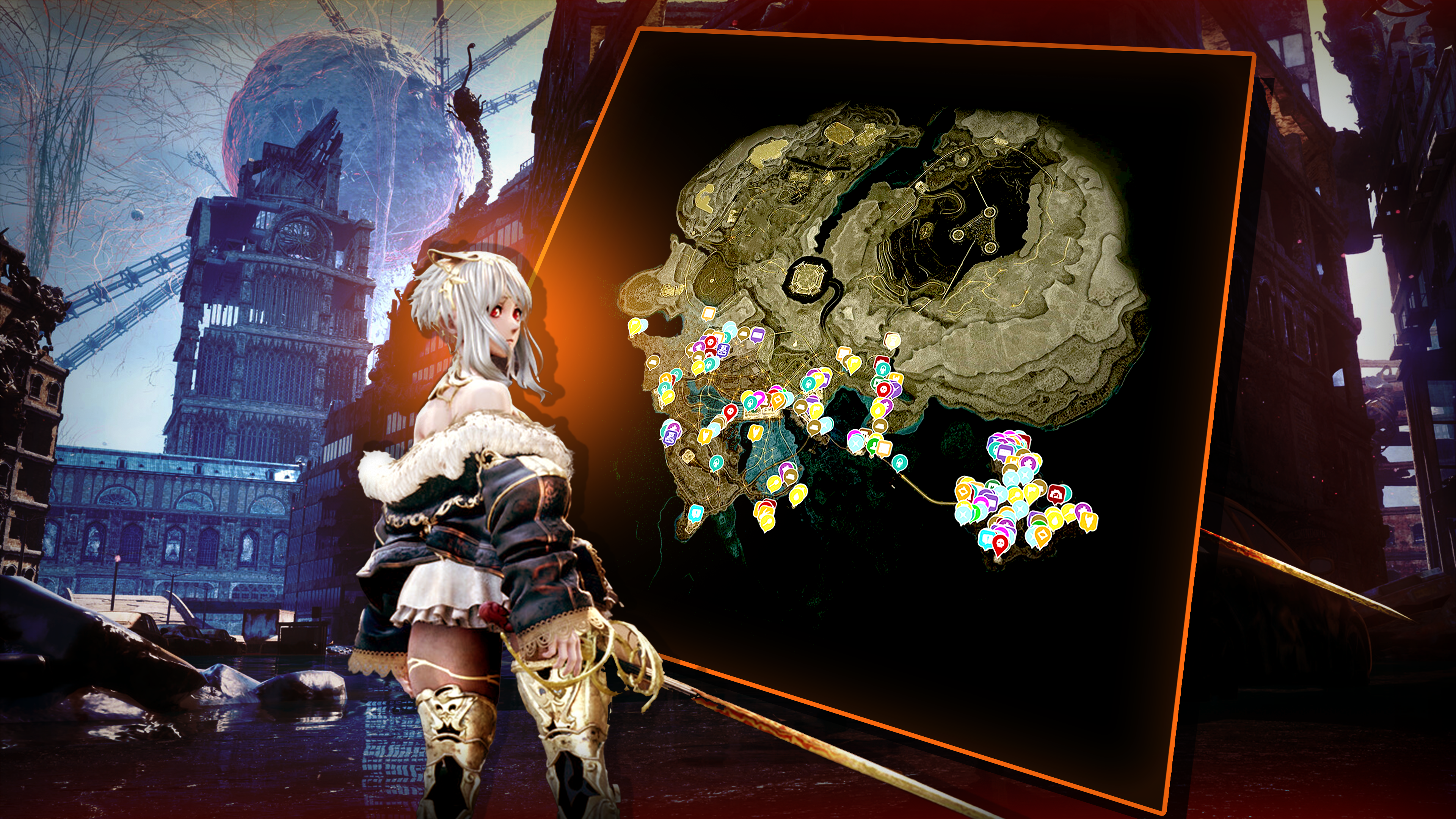 Code Vein 2 interactive map