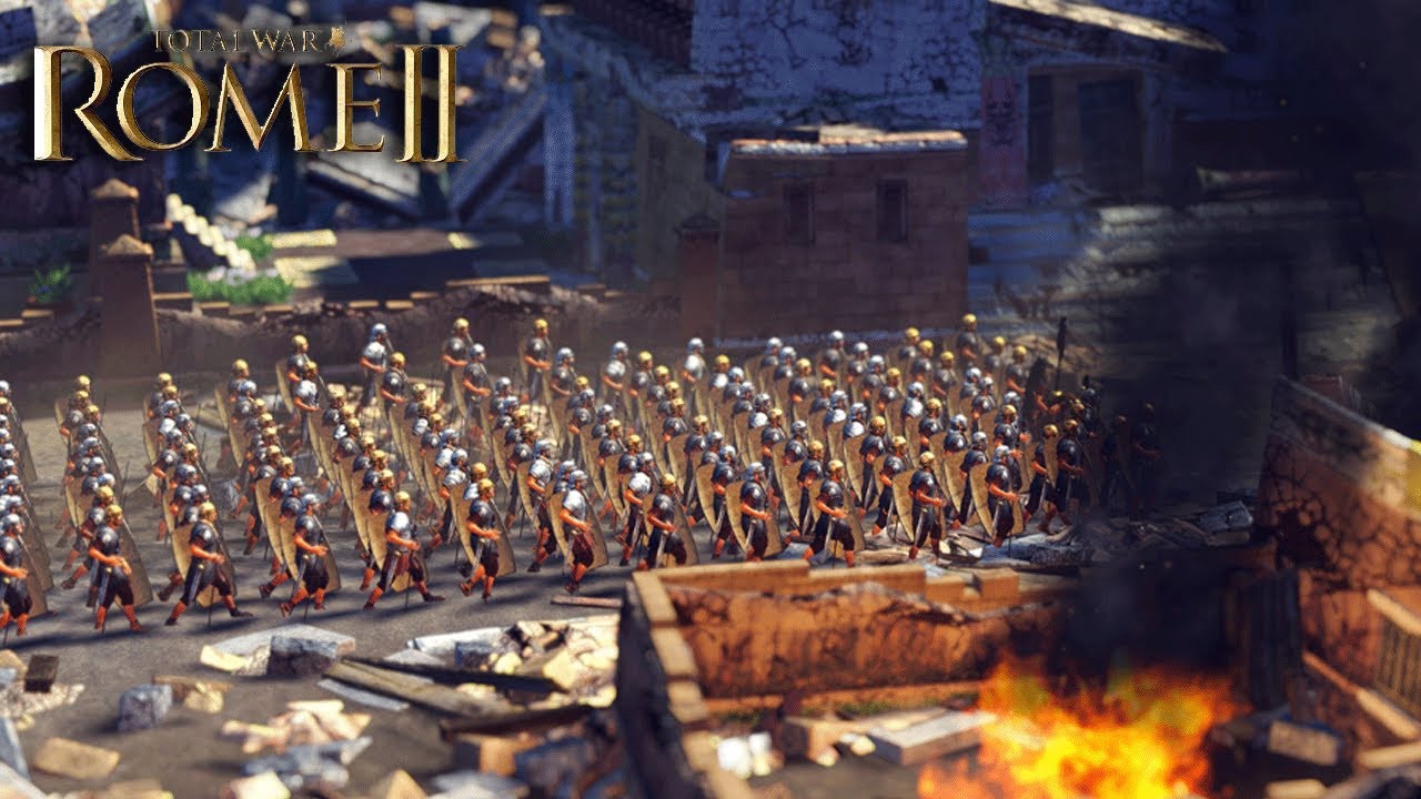A bloody Roman civil war leads to a massive siege