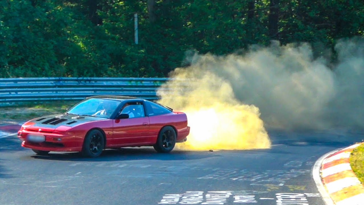 The Nordschleife tests drivers during a packed track day