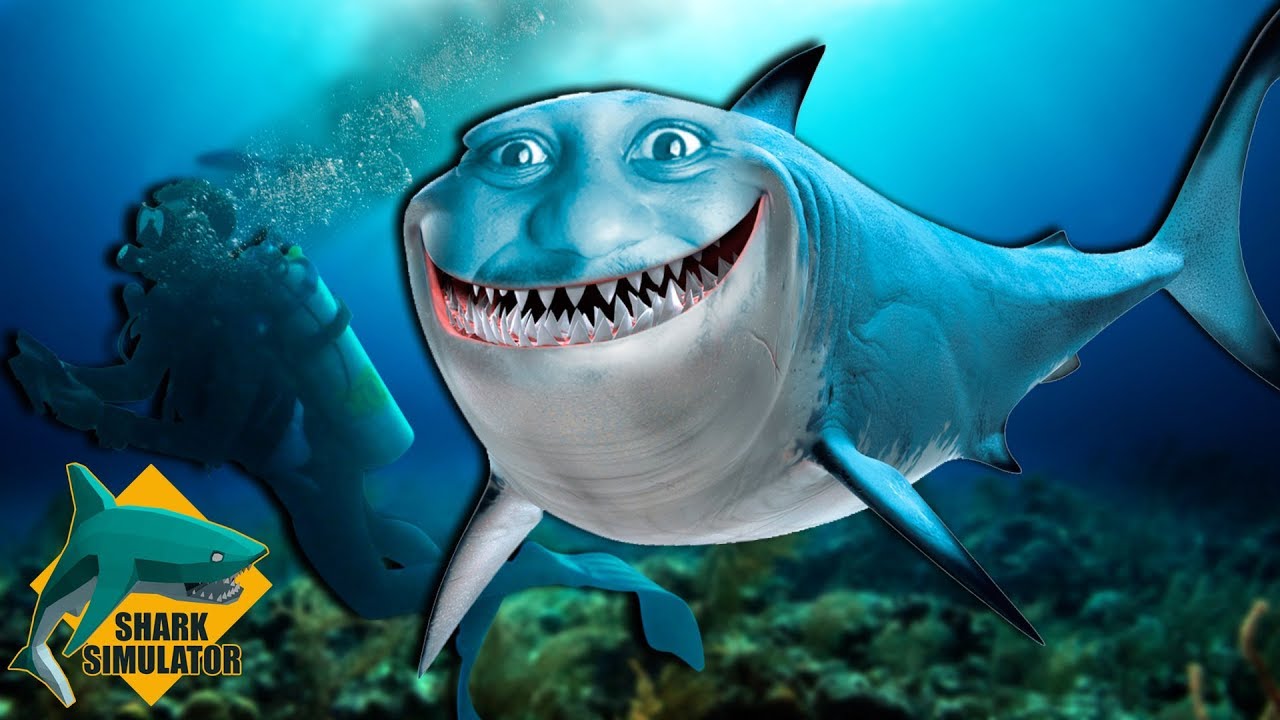 Transforming into a shark | Shark Simulator