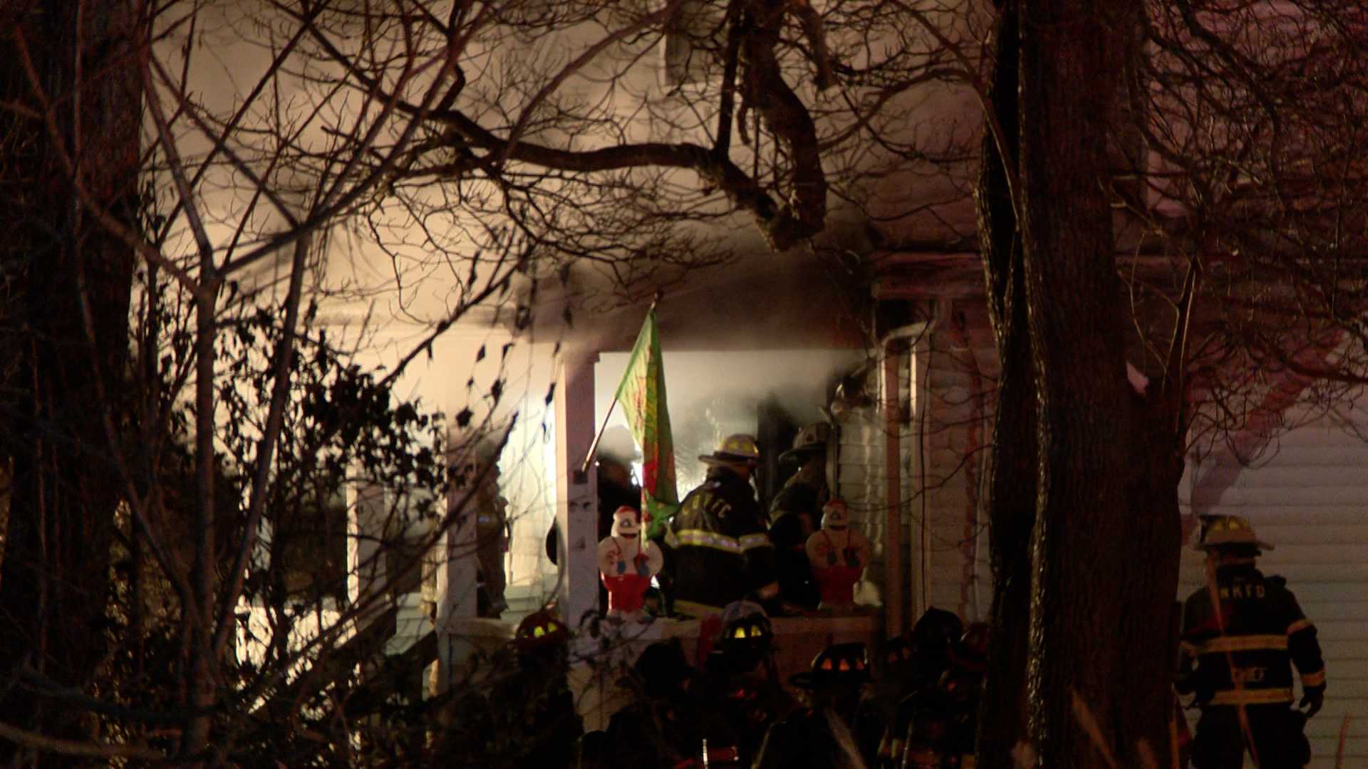Two people hospitalized after house fire in New Kensington