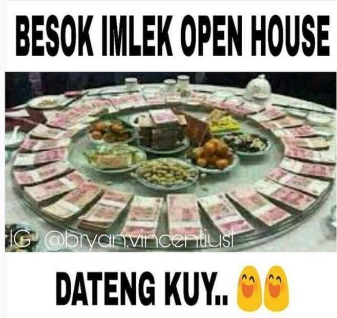 13 meme kocak angpao Imlek, relate nggak sama kamu?